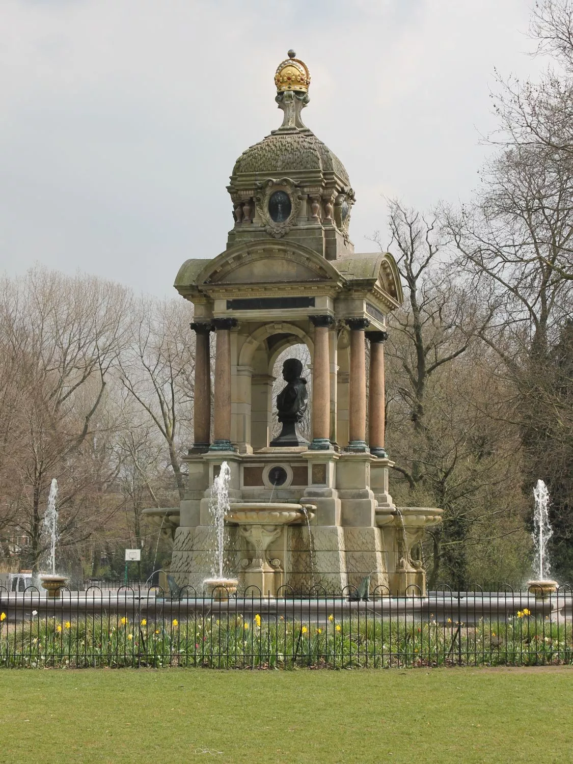 Sarphatimonument, Sarphatipark - Amsterdam op de kaart